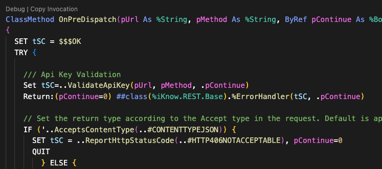 How To Add Api Key Validation In Rest Requests Intersystems Developer
